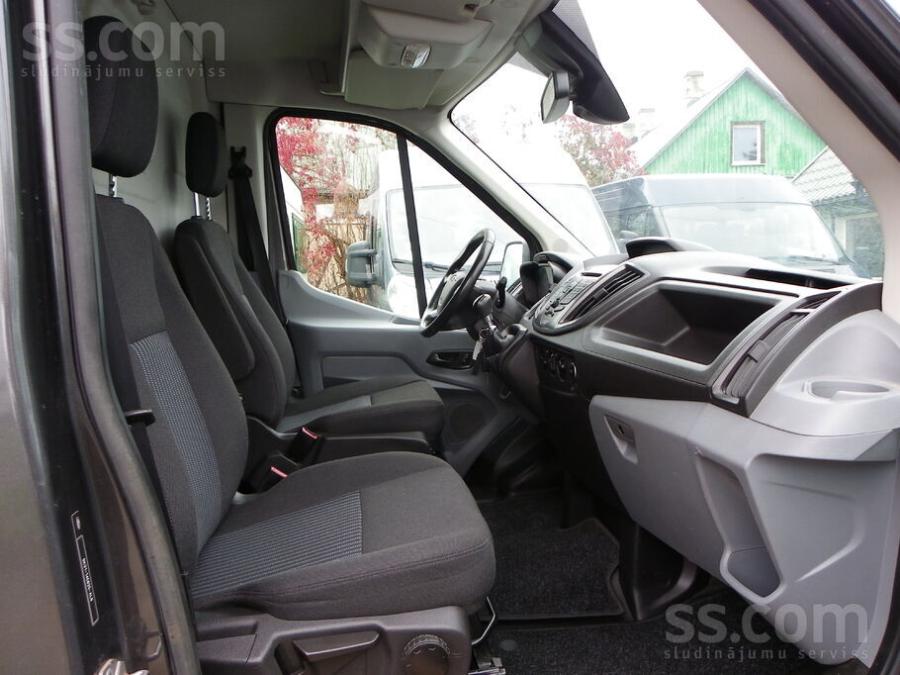 Grey Ford Transit 2017 in Valka, with an engine capacity of 2.00 L and mileage of 262 thousand km for 8900 €, photo 15 on AUTOMOTO.COM.LV