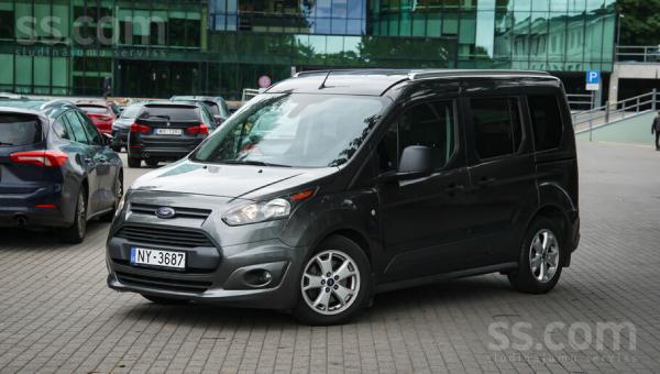 Grey Ford Transit 2017 in Riga, with an engine capacity of 1.50 L and mileage of 86 thousand km for 11750 €, photo 1 on AUTOMOTO.COM.LV