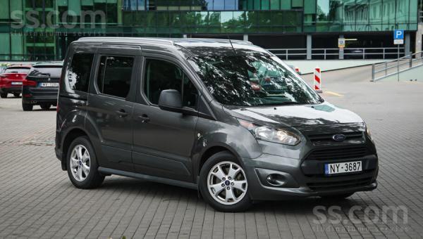Grey Ford Transit 2017 in Riga, with an engine capacity of 1.50 L and mileage of 86 thousand km for 11750 €, photo 4 on AUTOMOTO.COM.LV