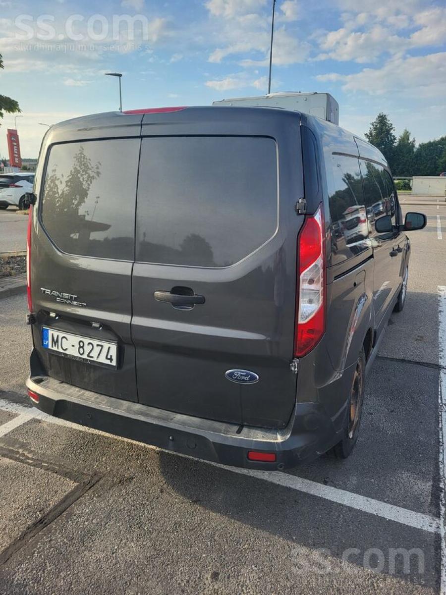 Grey Ford Transit 2019 in Riga, with an engine capacity of 1.50 L and mileage of 276 thousand km for 9840 €, photo 8 on AUTOMOTO.COM.LV