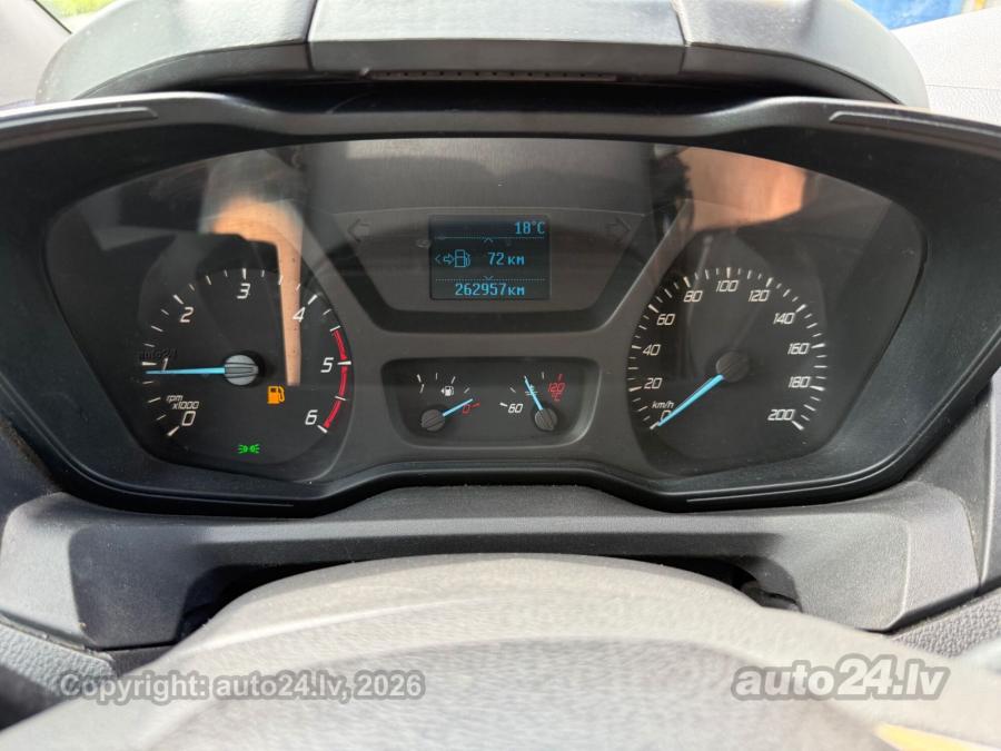 Grey Ford Transit 2013 in Tallinn, with an engine capacity of 2.20 L and mileage of 262 thousand km for 6800 €, photo 12 on AUTOMOTO.COM.LV
