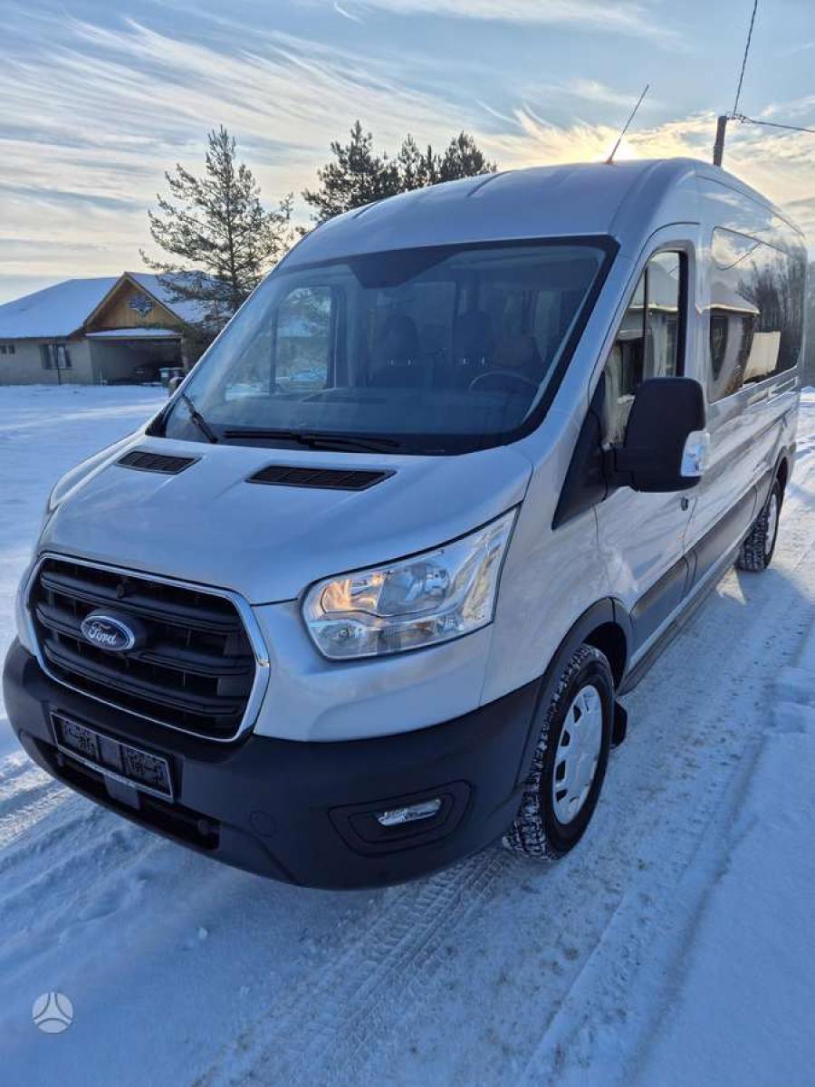 Grey Ford Transit 2019 in Pasvalys, with an engine capacity of 2.00 L and mileage of 145 thousand km for 16500 €, photo 1 on AUTOMOTO.COM.LV