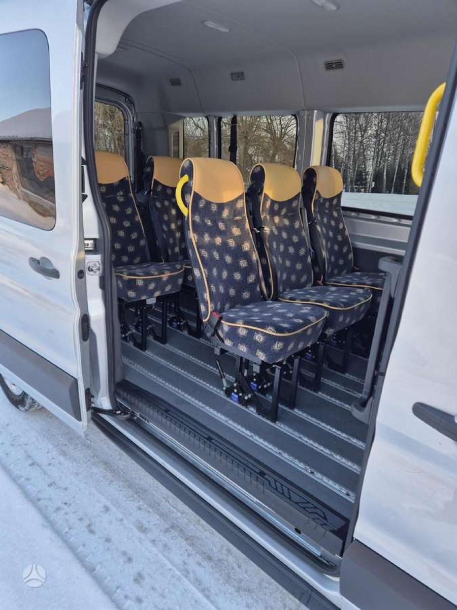 Grey Ford Transit 2019 in Pasvalys, with an engine capacity of 2.00 L and mileage of 145 thousand km for 16500 €, photo 17 on AUTOMOTO.COM.LV
