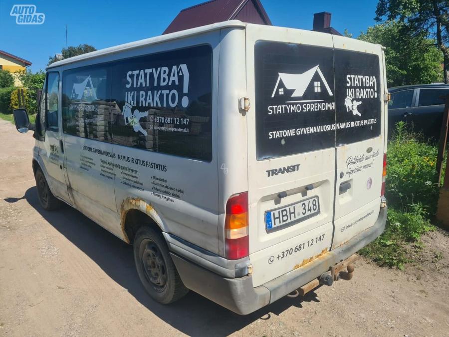 Ford Transit 2001 Klaipėda, ar dzinēja tilpumu 2.00 L un nobraukumu 424 tūkst. km par 750 €, foto 4 vietnē AUTOMOTO.COM.LV