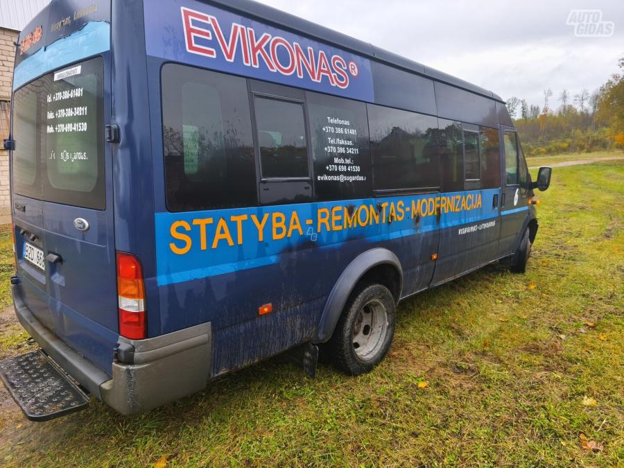 Ford Transit 2006 in Ignalina, with an engine capacity of 2.40 L and mileage of 268 thousand km for 999 €, photo 4 on AUTOMOTO.COM.LV