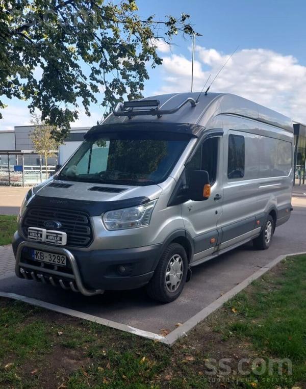 Ford Transit 2015 in Riga, with an engine capacity of 2.20 L and mileage of 288 thousand km for 10700 €, photo 1 on AUTOMOTO.COM.LV