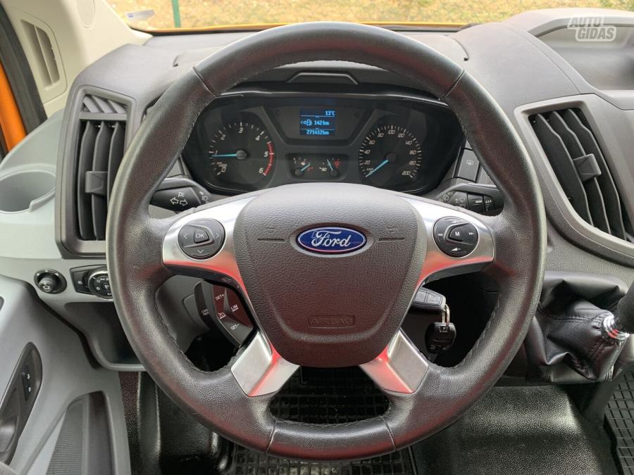 Ford Transit 2016 in Kaunas, with an engine capacity of 2.20 L and mileage of 271 thousand km for 12399 €, photo 19 on AUTOMOTO.COM.LV