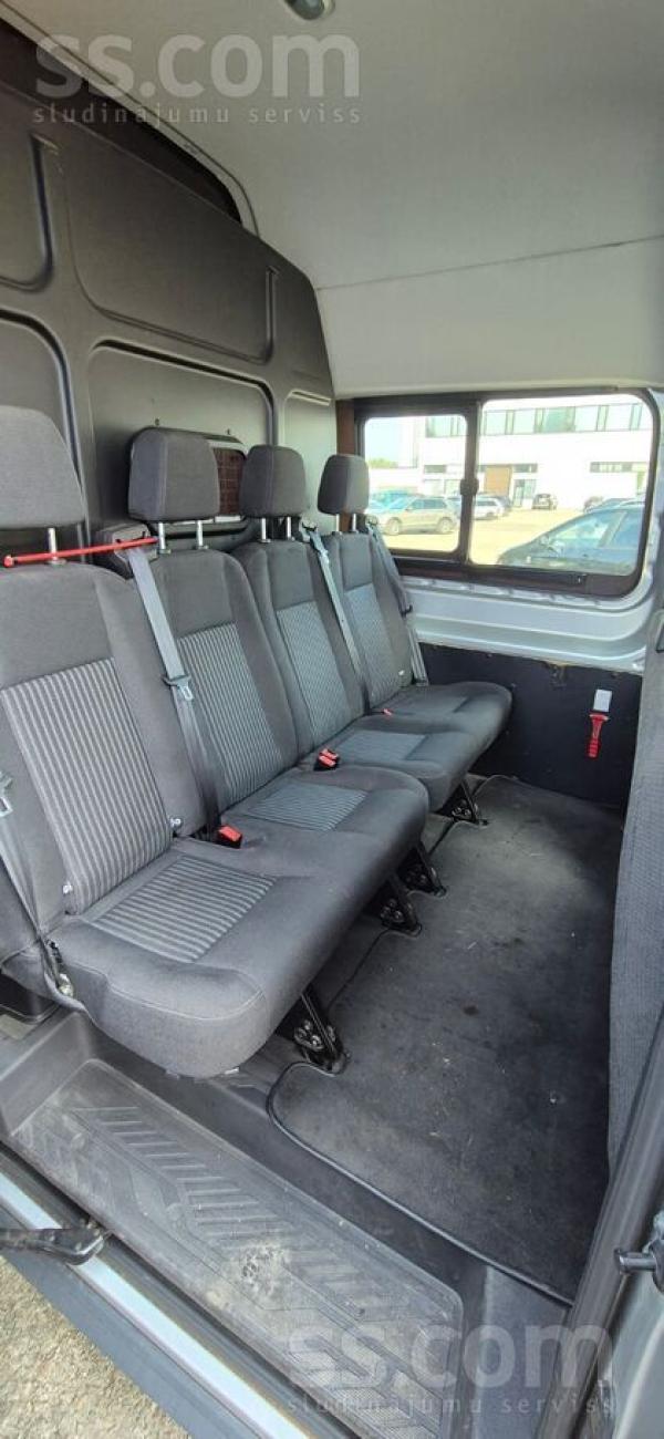 Ford Transit 2016 in Riga, with an engine capacity of 2.20 L and mileage of 284 thousand km for 8470 €, photo 7 on AUTOMOTO.COM.LV