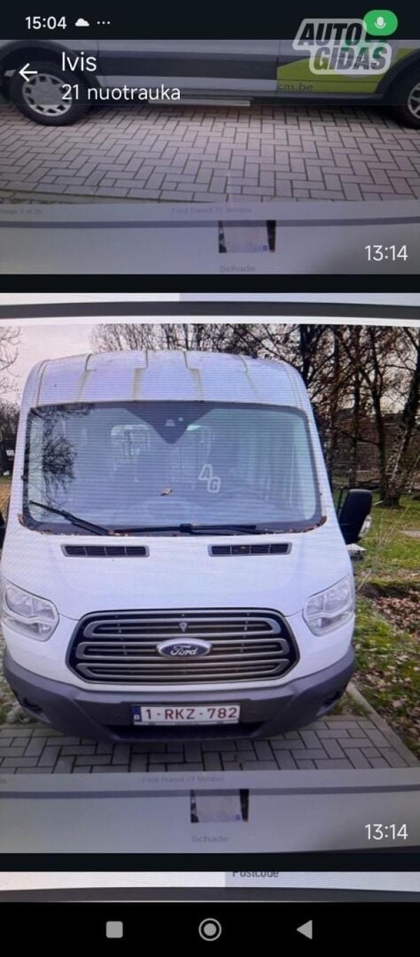 Ford Transit 2017 in Vilnius, with an engine capacity of 2.00 L and mileage of 219 thousand km for 11950 €, photo 3 on AUTOMOTO.COM.LV