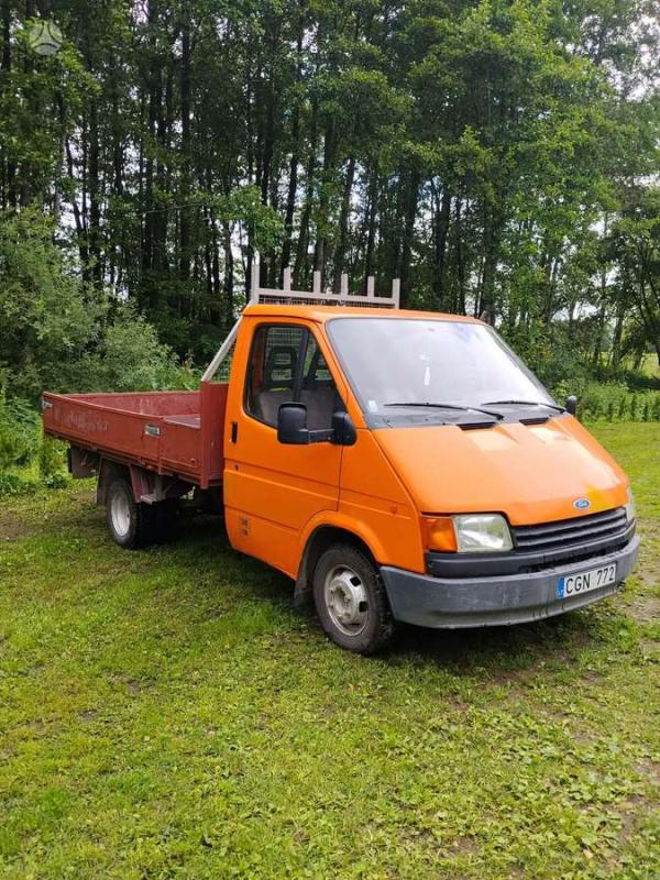 Oranžs Ford Transit 1991 Lazdijai, ar dzinēja tilpumu 2.50 L un nobraukumu 0 tūkst. km par 1500 €, foto 2 vietnē AUTOMOTO.COM.LV