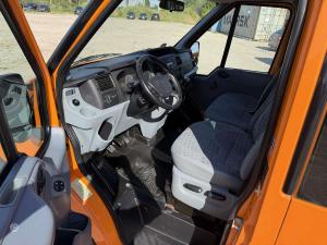 Orange Ford Transit 2012 in Kelme, with an engine capacity of 2.20 L and mileage of 182 thousand km for 7600 €, photo 10 on AUTOMOTO.COM.LV