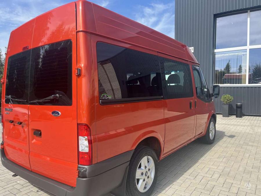 Orange Ford Transit 2012 in Taurage, with an engine capacity of 2.20 L and mileage of 245 thousand km for 6300 €, photo 8 on AUTOMOTO.COM.LV