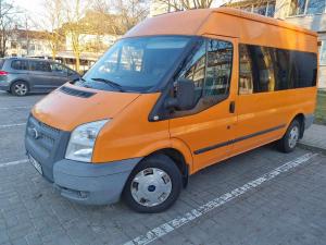 Orange Ford Transit 2013 in Druskininkai, with an engine capacity of 2.20 L and mileage of 237 thousand km for 5500 €, photo 2 on AUTOMOTO.COM.LV