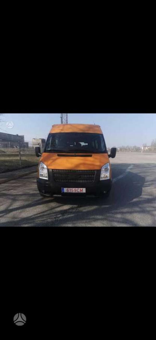 Orange Ford Transit 2014 in Kaunas, with an engine capacity of 2.20 L and mileage of 211 thousand km for 8000 €, photo 3 on AUTOMOTO.COM.LV