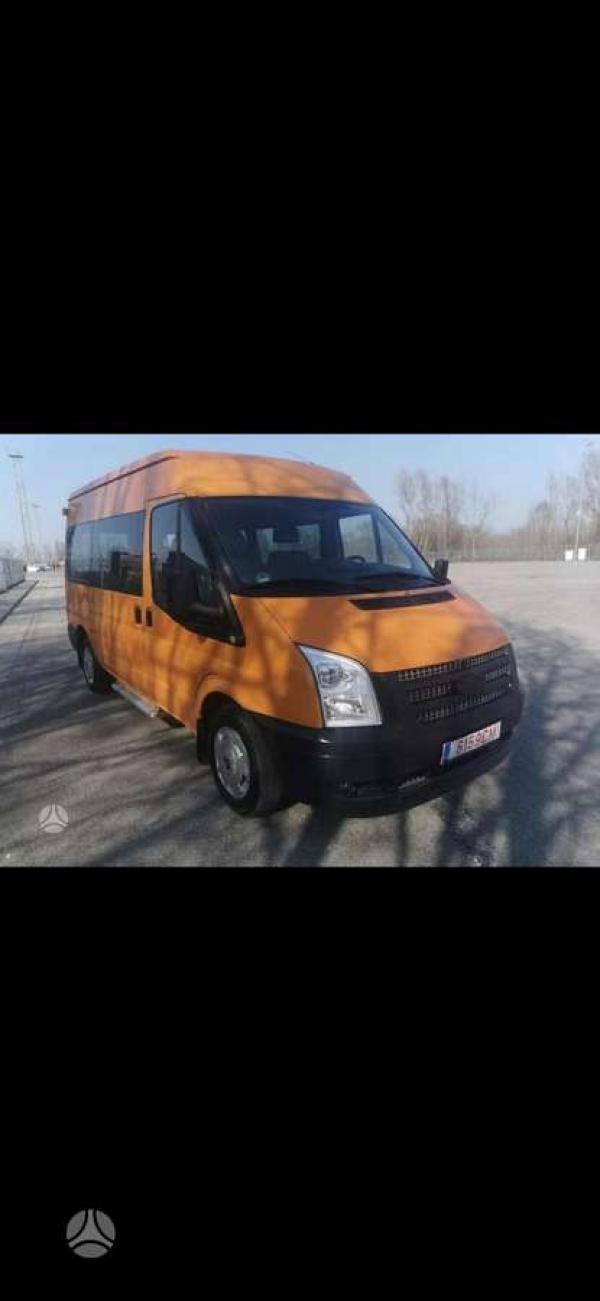 Orange Ford Transit 2014 in Kaunas, with an engine capacity of 2.20 L and mileage of 211 thousand km for 8000 €, photo 5 on AUTOMOTO.COM.LV