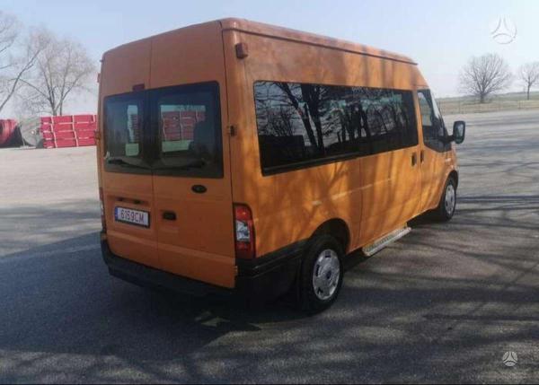 Orange Ford Transit 2014 in Kaunas, with an engine capacity of 2.20 L and mileage of 211 thousand km for 8000 €, photo 8 on AUTOMOTO.COM.LV