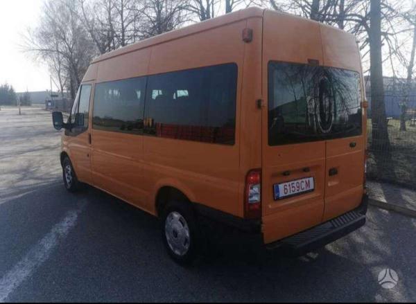 Orange Ford Transit 2014 in Kaunas, with an engine capacity of 2.20 L and mileage of 211 thousand km for 8000 €, photo 9 on AUTOMOTO.COM.LV