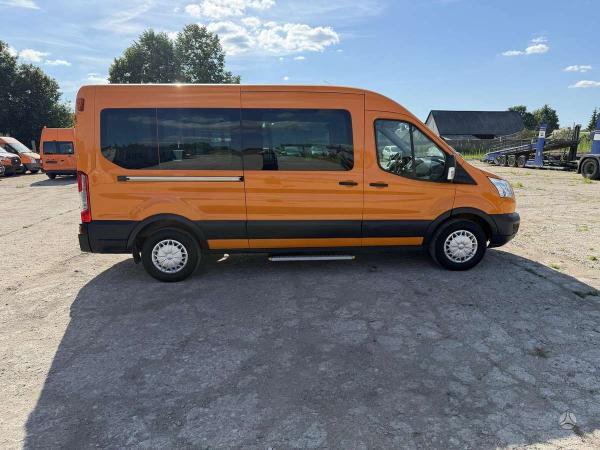 Orange Ford Transit 2016 in Kelme, with an engine capacity of 2.20 L and mileage of 216 thousand km for 12800 €, photo 8 on AUTOMOTO.COM.LV