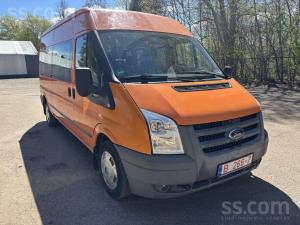 Orange Ford Transit 2011 in Ogre, with an engine capacity of 2.20 L and mileage of 93 thousand km for 7980 €, photo 5 on AUTOMOTO.COM.LV