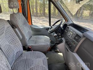 Orange Ford Transit 2011 in Ogre, with an engine capacity of 2.20 L and mileage of 93 thousand km for 7980 €, photo 12 on AUTOMOTO.COM.LV