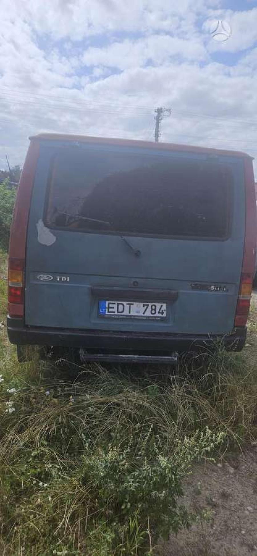 Sarkans Ford Transit 1991 Kauņa, ar dzinēja tilpumu 2.50 L un nobraukumu 180 tūkst. km par 800 €, foto 6 vietnē AUTOMOTO.COM.LV