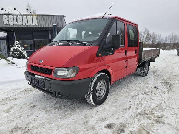 Sarkans Ford Transit 2003 Pakruojis, ar dzinēja tilpumu 2.40 L un nobraukumu 208 tūkst. km par 3100 €, foto 1 vietnē AUTOMOTO.COM.LV