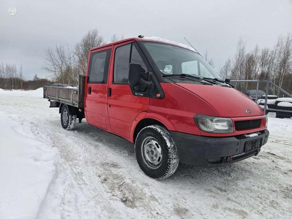 Sarkans Ford Transit 2003 Pakruojis, ar dzinēja tilpumu 2.40 L un nobraukumu 208 tūkst. km par 3100 €, foto 3 vietnē AUTOMOTO.COM.LV