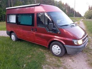 Red Ford Transit 2004 in Vilnius, with an engine capacity of 2.00 L and mileage of 250 thousand km for 2999 €, photo  on AUTOMOTO.COM.LV