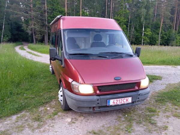 Red Ford Transit 2004 in Vilnius, with an engine capacity of 2.00 L and mileage of 250 thousand km for 2999 €, photo 2 on AUTOMOTO.COM.LV