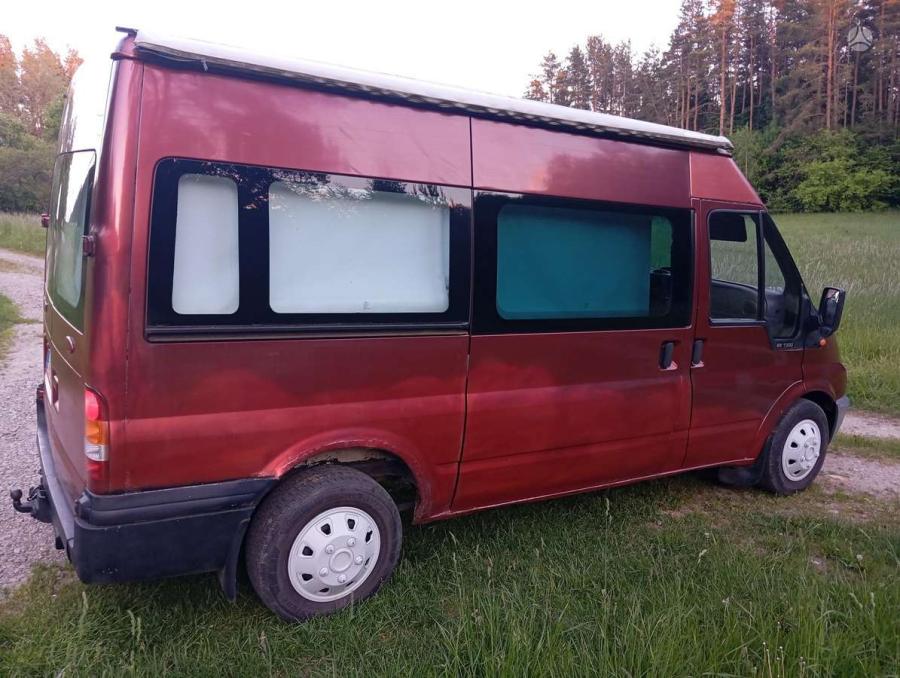 Sarkans Ford Transit 2004 Viļņa, ar dzinēja tilpumu 2.00 L un nobraukumu 250 tūkst. km par 2999 €, foto 5 vietnē AUTOMOTO.COM.LV