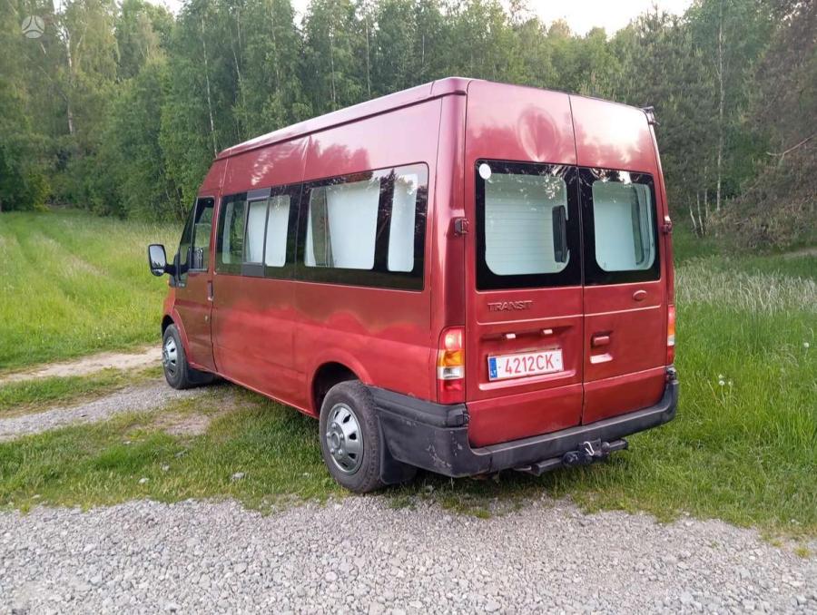 Sarkans Ford Transit 2004 Viļņa, ar dzinēja tilpumu 2.00 L un nobraukumu 250 tūkst. km par 2999 €, foto 21 vietnē AUTOMOTO.COM.LV
