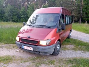 Sarkans Ford Transit 2004 Viļņa, ar dzinēja tilpumu 2.00 L un nobraukumu 250 tūkst. km par 2999 €, foto 26 vietnē AUTOMOTO.COM.LV