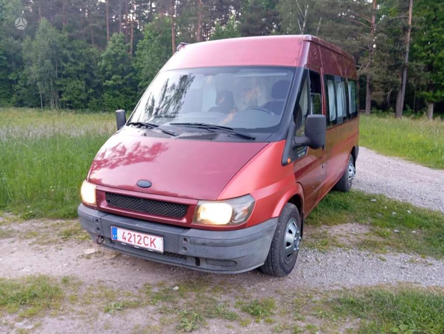 Sarkans Ford Transit 2004 Viļņa, ar dzinēja tilpumu 2.00 L un nobraukumu 250 tūkst. km par 2999 €, foto 26 vietnē AUTOMOTO.COM.LV