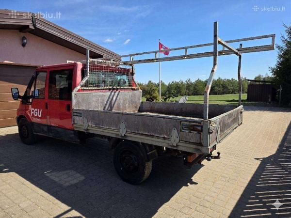 Sarkans Ford Transit 2005 Plungė, ar dzinēja tilpumu 2.50 L un nobraukumu 162 tūkst. km par 1950 €, foto 1 vietnē AUTOMOTO.COM.LV