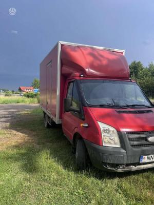 Red Ford Transit 2006 in Vilnius, with an engine capacity of 2.40 L and mileage of 357 thousand km for 4000 €, photo  on AUTOMOTO.COM.LV