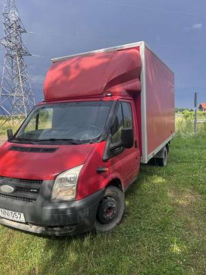 Sarkans Ford Transit 2006 Viļņa, ar dzinēja tilpumu 2.40 L un nobraukumu 357 tūkst. km par 4000 €, foto 4 vietnē AUTOMOTO.COM.LV