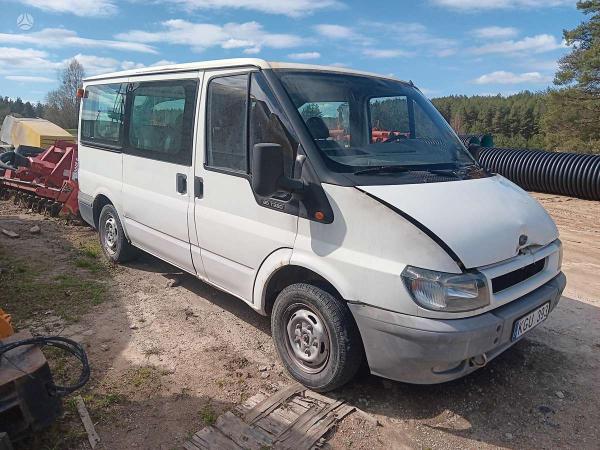 Sarkans Ford Transit 2006 Druskininkai, ar dzinēja tilpumu 2.00 L un nobraukumu 35 tūkst. km par 500 €, foto 1 vietnē AUTOMOTO.COM.LV