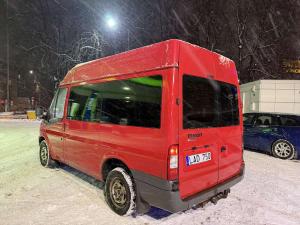 Red Ford Transit 2007 in Vilnius, with an engine capacity of 2.20 L and mileage of 210 thousand km for 2250 €, photo 2 on AUTOMOTO.COM.LV
