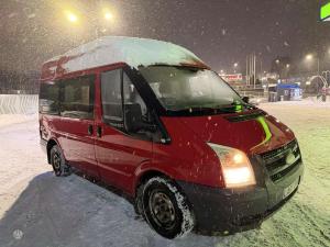 Red Ford Transit 2007 in Vilnius, with an engine capacity of 2.20 L and mileage of 210 thousand km for 2250 €, photo 4 on AUTOMOTO.COM.LV