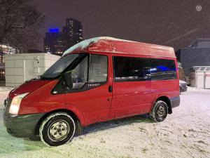 Red Ford Transit 2007 in Vilnius, with an engine capacity of 2.20 L and mileage of 210 thousand km for 2250 €, photo 7 on AUTOMOTO.COM.LV