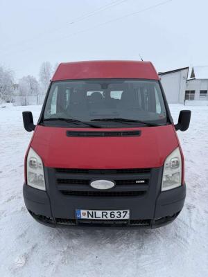 Red Ford Transit 2007 in Skaudvile, with an engine capacity of 2.20 L and mileage of 236 thousand km for 4700 €, photo 3 on AUTOMOTO.COM.LV
