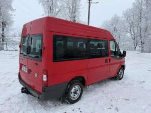 Red Ford Transit 2007 in Skaudvile, with an engine capacity of 2.20 L and mileage of 236 thousand km for 4700 €, photo 7 on AUTOMOTO.COM.LV