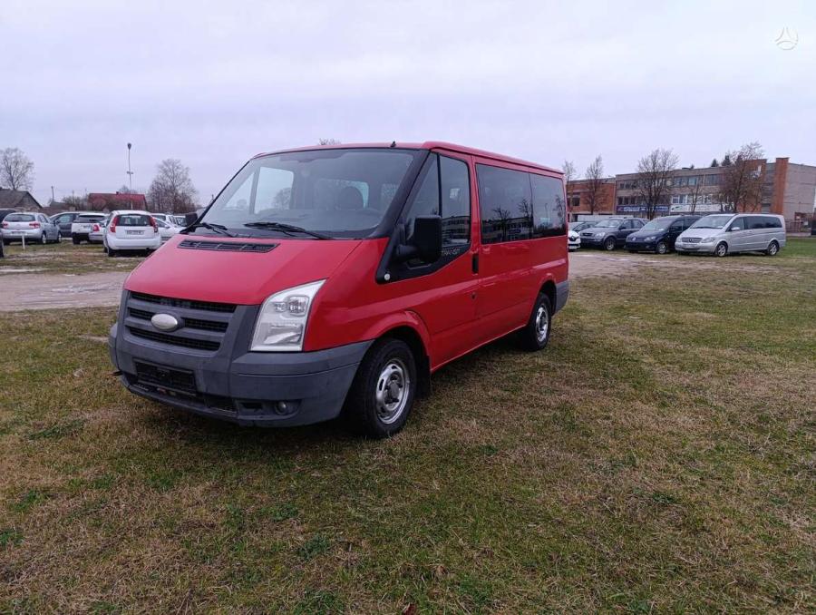 Red Ford Transit 2007 in Silute, with an engine capacity of 2.20 L and mileage of 33 thousand km for 3700 €, photo 1 on AUTOMOTO.COM.LV