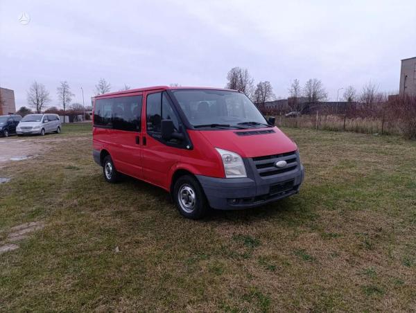 Sarkans Ford Transit 2007 Šilutė, ar dzinēja tilpumu 2.20 L un nobraukumu 33 tūkst. km par 3700 €, foto 2 vietnē AUTOMOTO.COM.LV