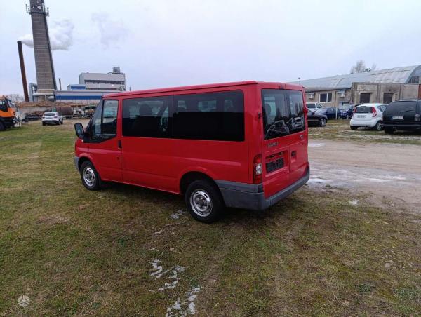 Sarkans Ford Transit 2007 Šilutė, ar dzinēja tilpumu 2.20 L un nobraukumu 33 tūkst. km par 3700 €, foto 3 vietnē AUTOMOTO.COM.LV