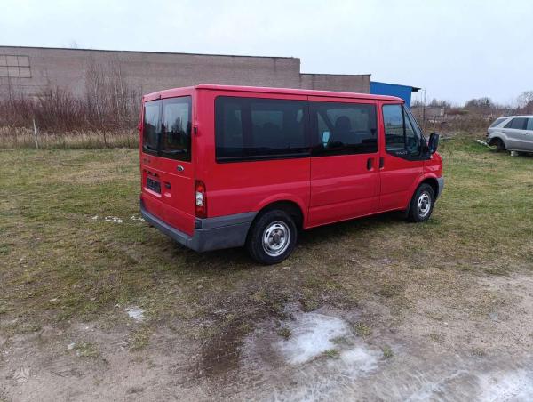 Sarkans Ford Transit 2007 Šilutė, ar dzinēja tilpumu 2.20 L un nobraukumu 33 tūkst. km par 3700 €, foto 4 vietnē AUTOMOTO.COM.LV