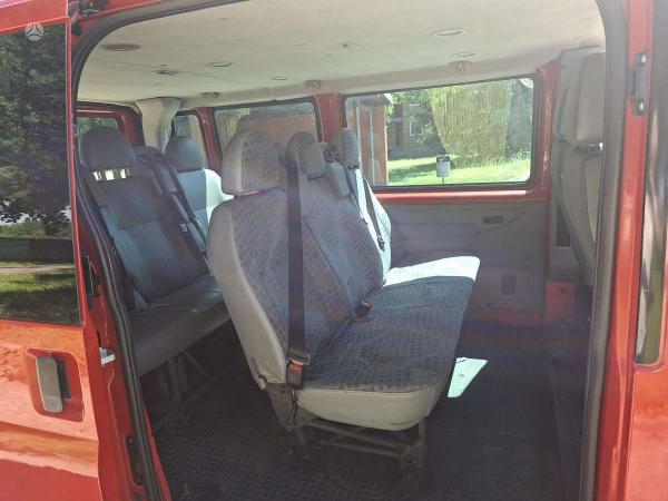 Sarkans Ford Transit 2007 Šilutė, ar dzinēja tilpumu 2.20 L un nobraukumu 336 tūkst. km par 3400 €, foto 7 vietnē AUTOMOTO.COM.LV