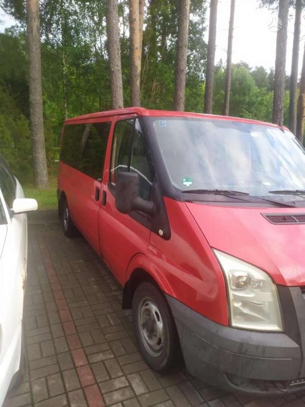 Sarkans Ford Transit 2007 Visaginas, ar dzinēja tilpumu 2.20 L un nobraukumu 630 tūkst. km par 3500 €, foto 7 vietnē AUTOMOTO.COM.LV