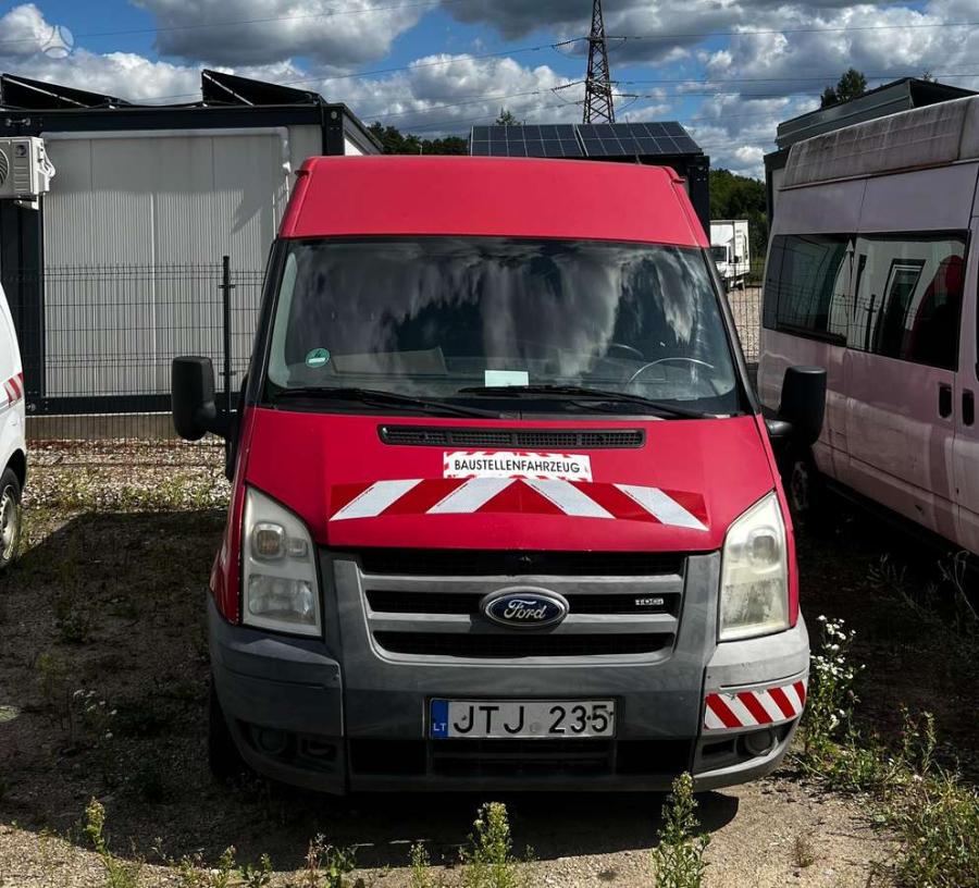 Sarkans Ford Transit 2008 Jonava, ar dzinēja tilpumu 2.20 L un nobraukumu 285 tūkst. km par 2100 €, foto 1 vietnē AUTOMOTO.COM.LV