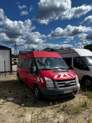 Sarkans Ford Transit 2008 Jonava, ar dzinēja tilpumu 2.20 L un nobraukumu 285 tūkst. km par 2100 €, foto 3 vietnē AUTOMOTO.COM.LV